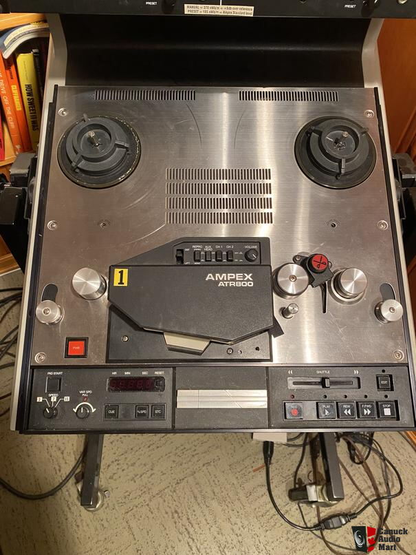 Ampex ATR-800 2 Channel 1/4" Reel to Reel Photo #5384379 - Canuck Audio ...
