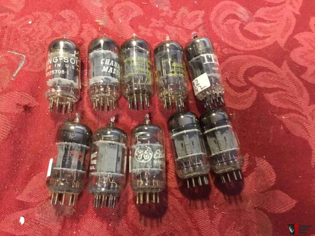 Tube lot of 18 12at7tubes tested some nos Photo #5381638 - Canuck Audio ...