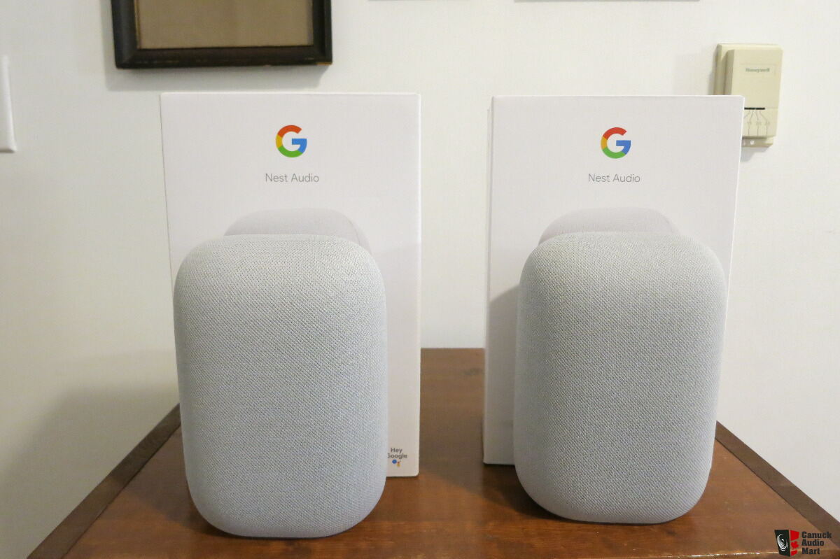 Google Nest Audio powered wireless speakers