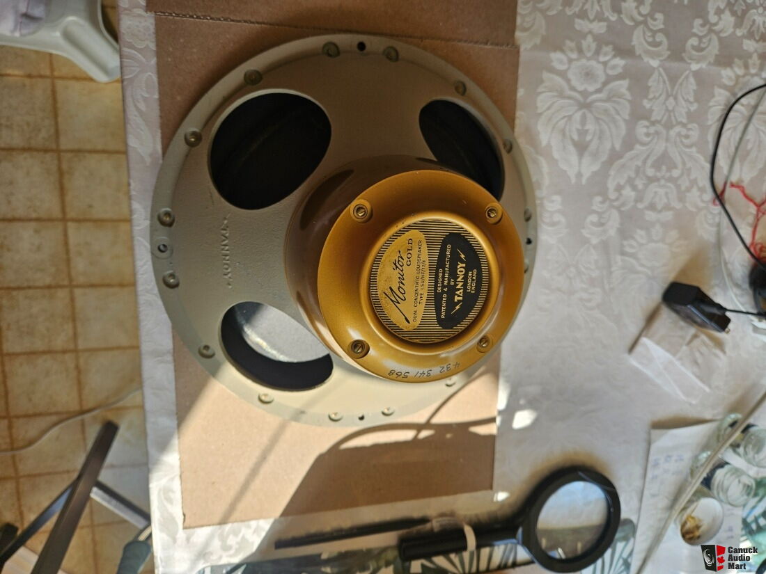 Tannoy 12" Gold Monitors LSU Pair " No Crossovers Photo #5382570 ...