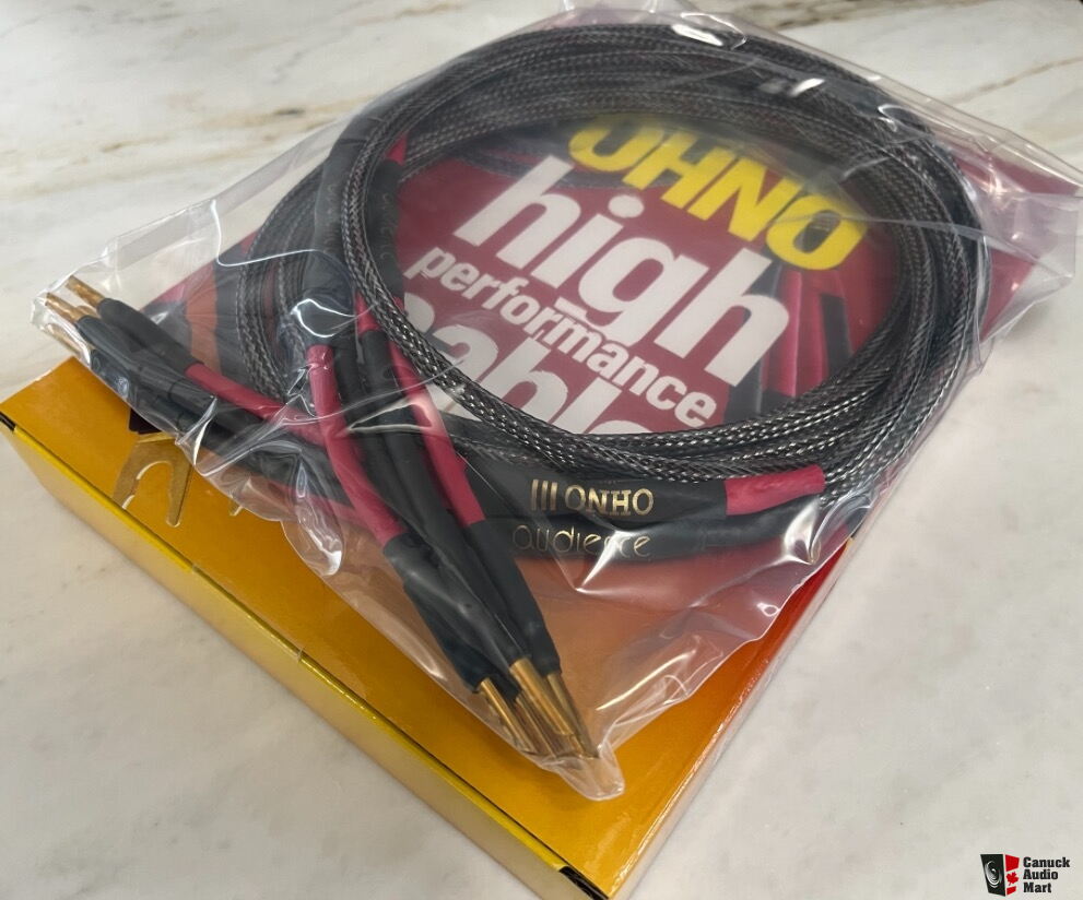 Audience OHNO III Speaker Cables (2.5 metres) **Absolute Sound Editors ...