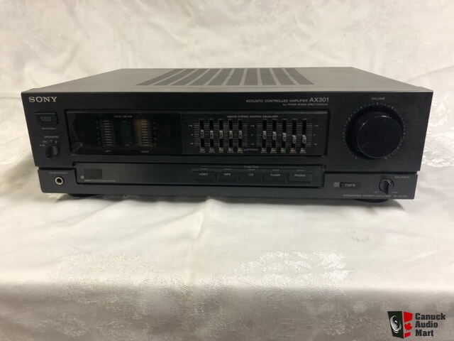 SONY TA-AX301 Integrated Amplifier / EQUALIZER Photo #5383411 - Canuck ...