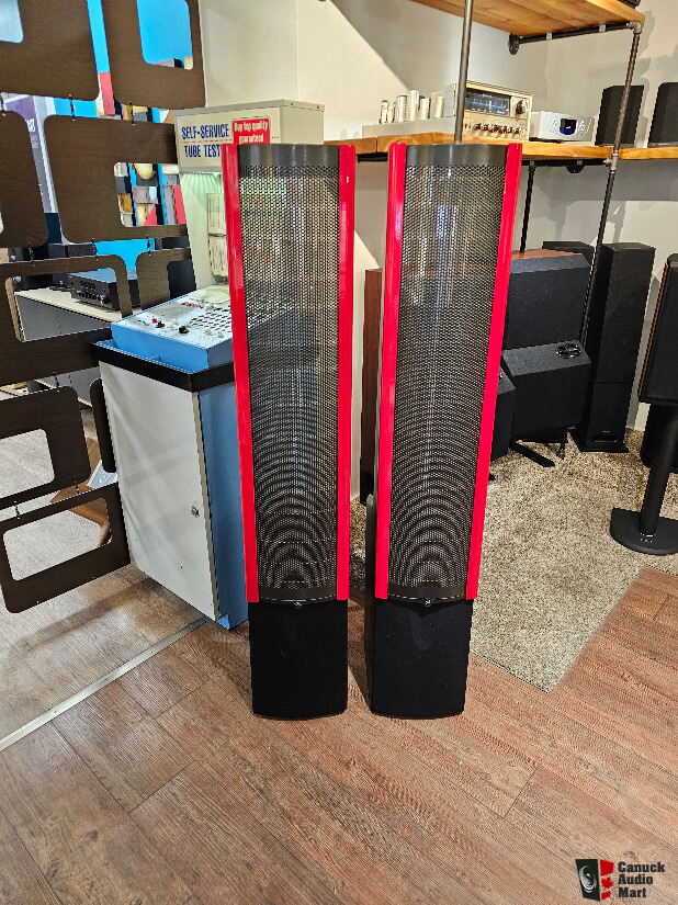 Martin Logan AEON-i Electrostatic Speakers (Red Frame): Excellent Trade ...