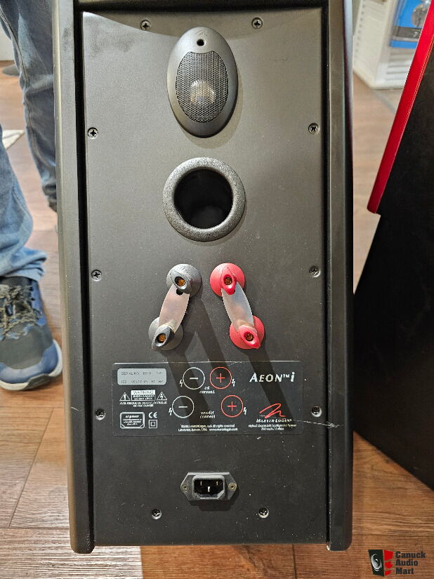 Martin Logan AEON-i Electrostatic Speakers (Red Frame): Excellent Trade ...