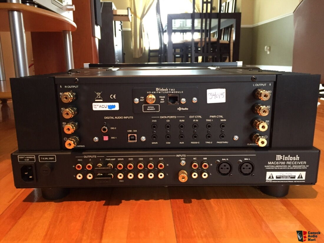 McIntosh MAC6700 Integrated Amplifier and TM-3 Tuner module,Double Box ...