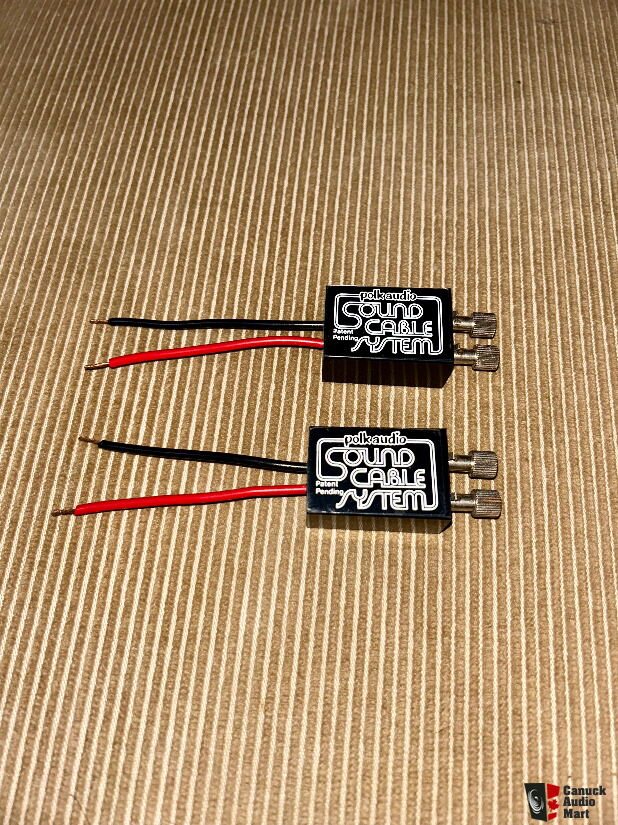 Polk Audio (Cobra) Sound Cable interface boxes for Polk Cable For Sale ...