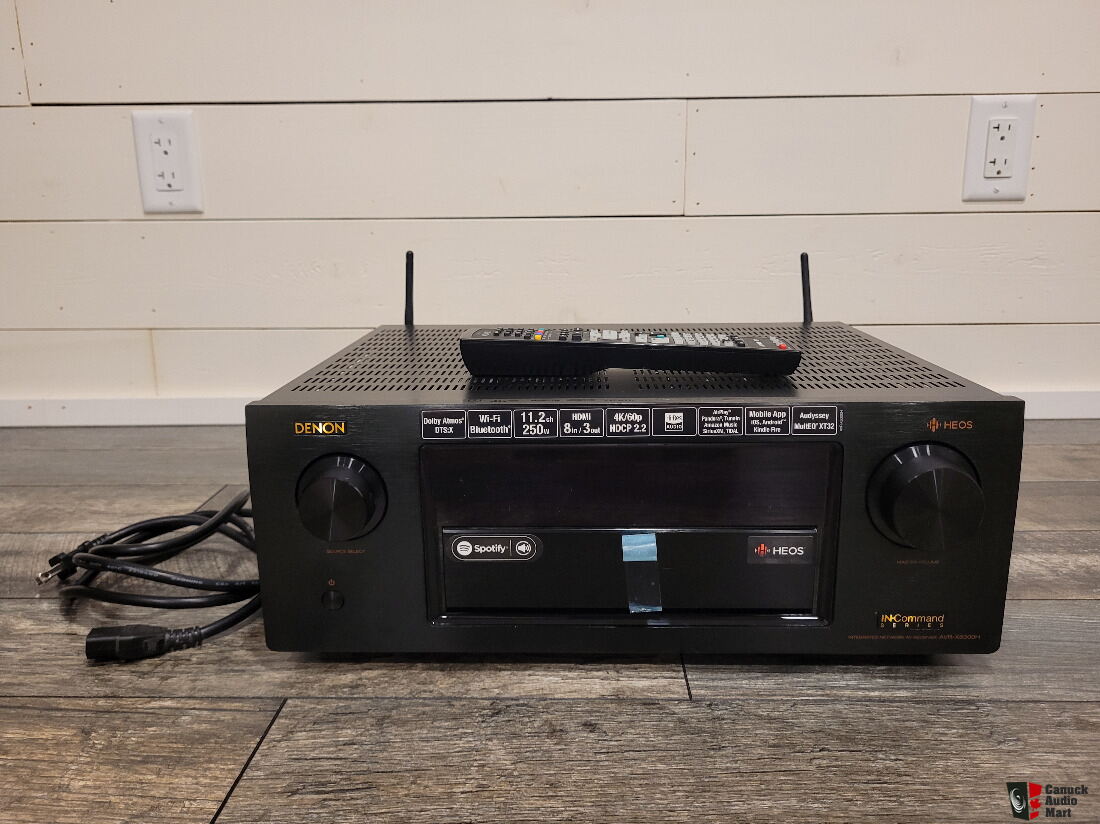 Denon x6300h AVR Receiver 11.2 Channels 140 watts/ch Photo #5393193 ...