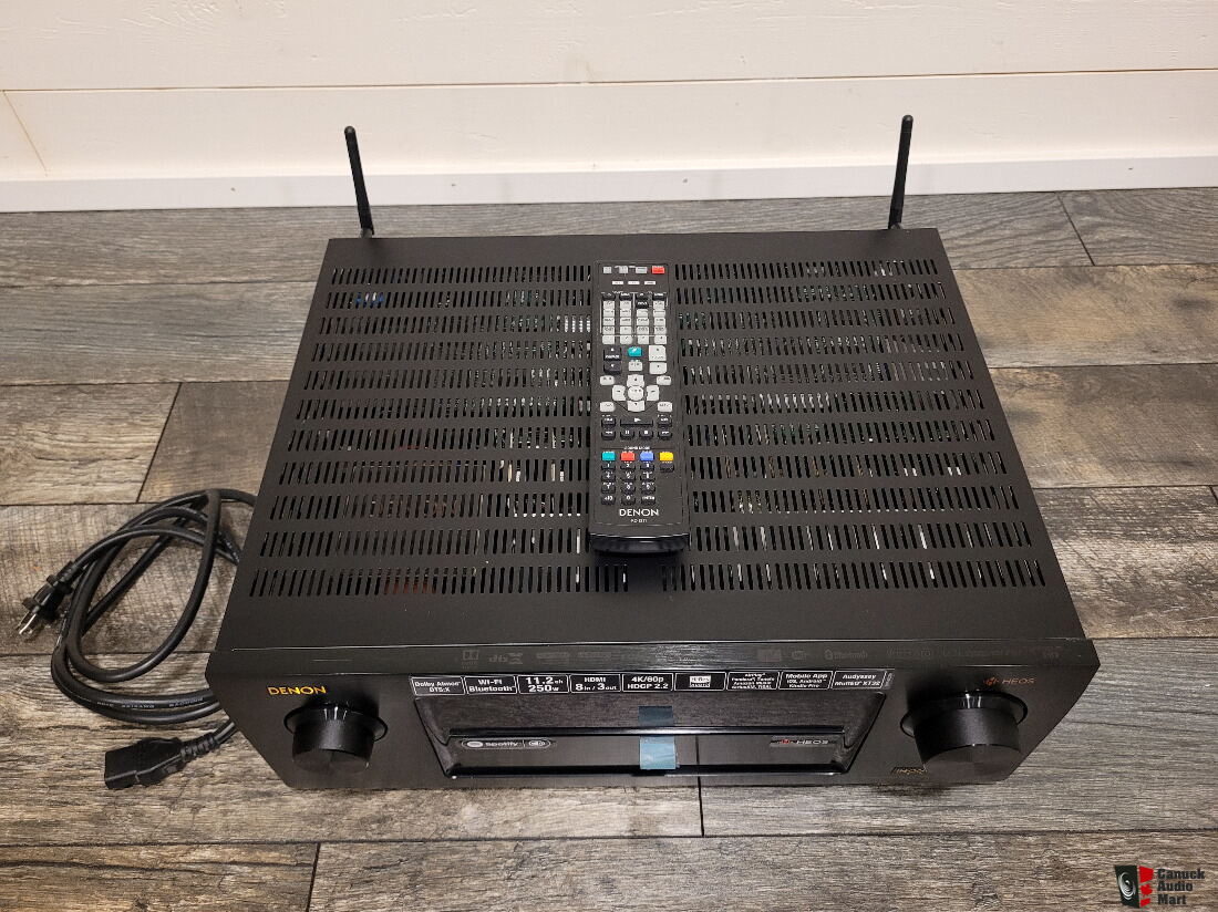 Denon x6300h AVR Receiver 11.2 Channels 140 watts/ch Photo #5393195 ...