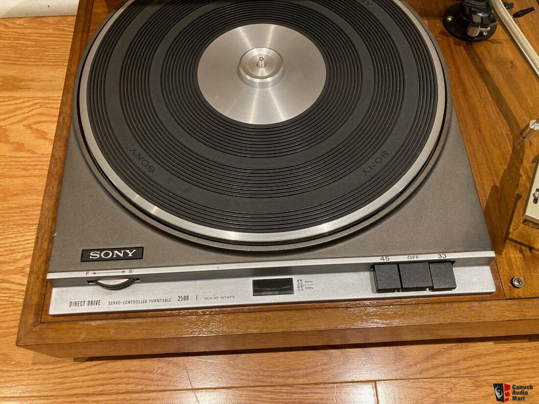 Sony PSE-2500 / PS-2250 direct drive turntable with Micro Seiki tonearm ...