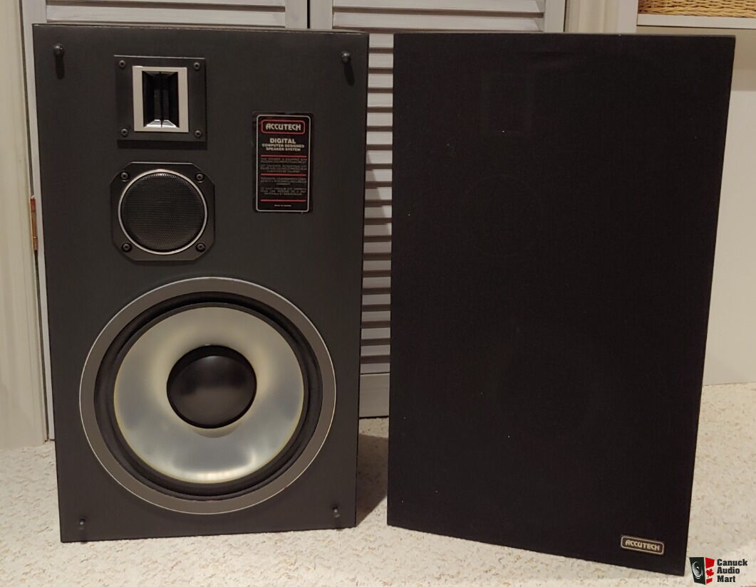 Canadian made Accutech speakers AR-5BLK-II Photo #5396772 - Canuck ...
