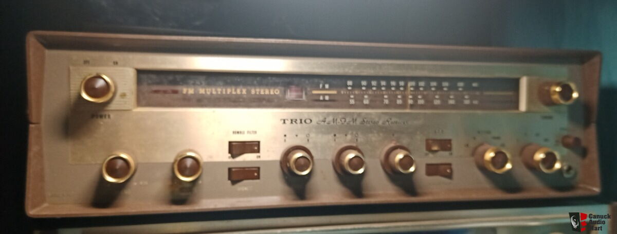 Vintage Kenwood Trio AM/FM Stereo Receiver Model W-40 Photo #5396777 ...