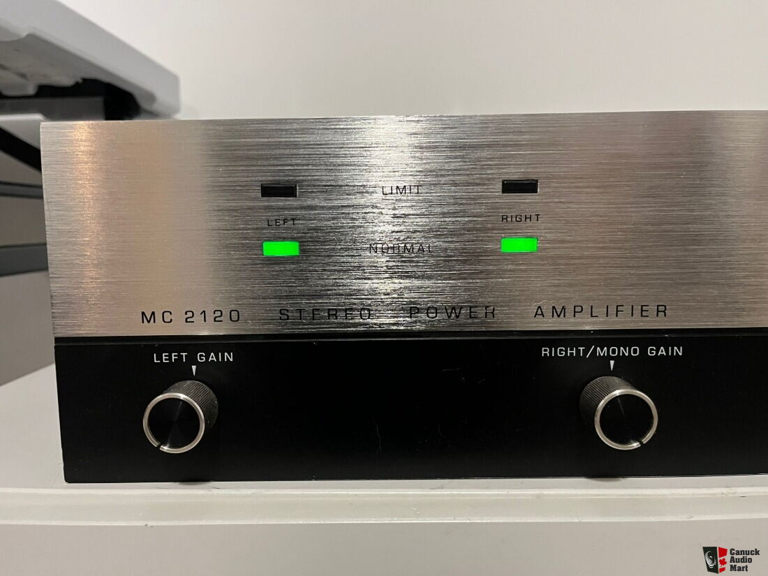 McIntosh MC2100 + MC2125 Power Amplifiers Photo #5396992 - Canuck Audio ...