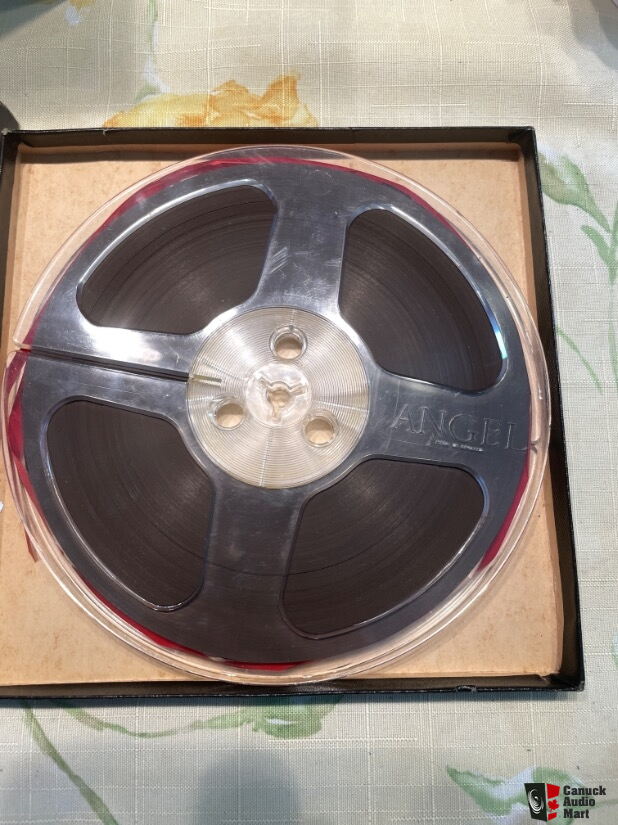 7 inch plastic reel with full tape and box For Sale - Canuck Audio Mart