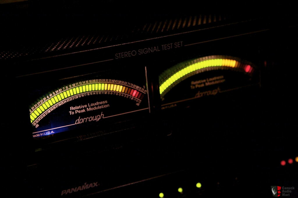 Dorrough 1200 Stereo Signal Test Set & VU/Peak Meter Photo #539838 ...