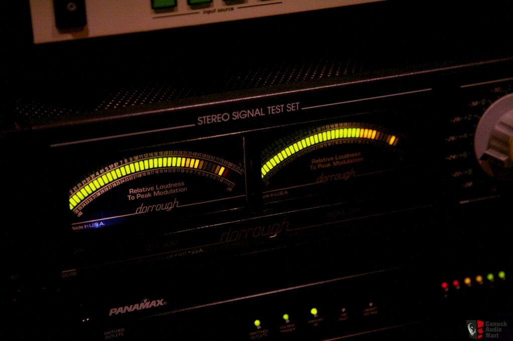 Dorrough 1200 Stereo Signal Test Set & VU/Peak Meter Photo #539838 ...
