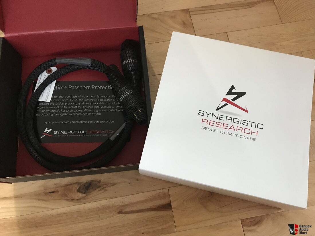 Synergistic Research Foundation 12awg Photo #5398657 - Canuck Audio Mart