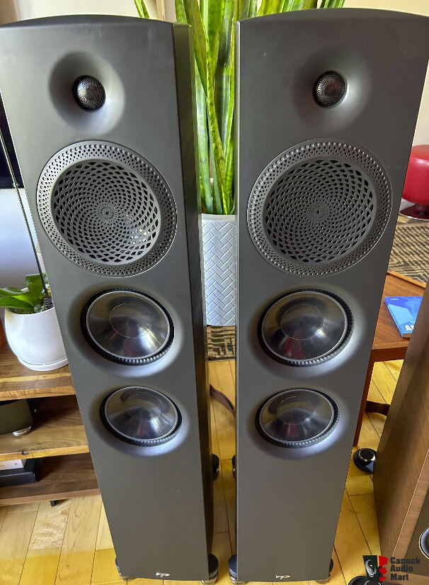 Paradigm Premier 800f with or without IsoAcoustics GAIA III Photo ...