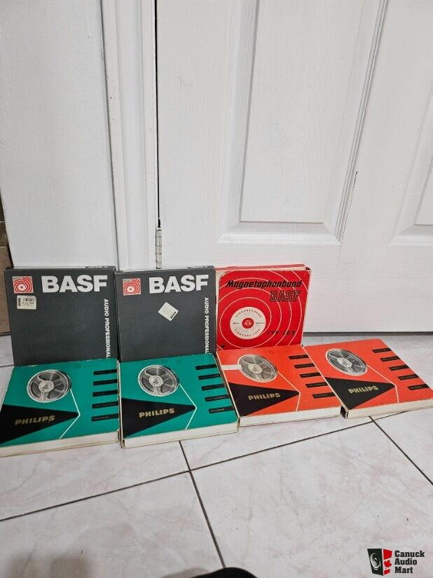 19 BASF and few Philips 7 inches, total 19 reel to reel For Sale ...