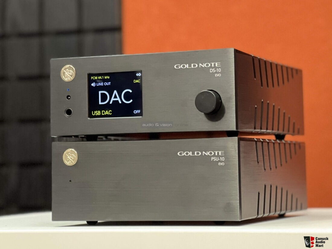 Gold Note DS 10 and PSU 10Power Supply Photo #5401258 - Canuck Audio Mart