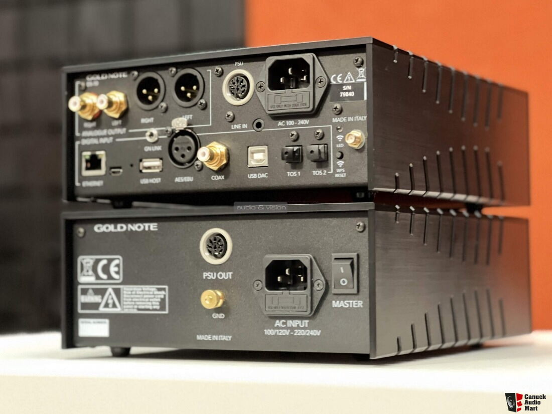 Gold Note DS 10 and PSU 10Power Supply Photo #5401260 - Canuck Audio Mart