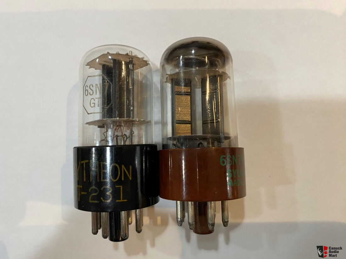 Two single 6SN7 pre-amp tubes Photo #5402979 - Canuck Audio Mart
