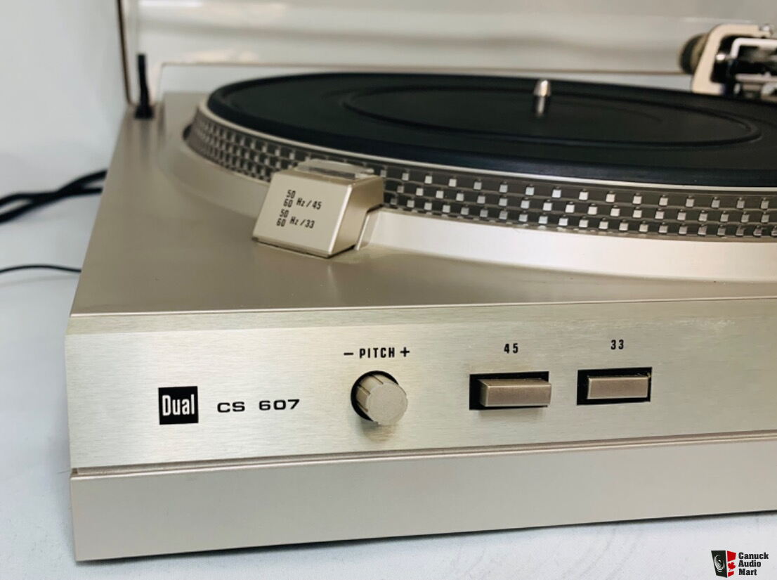 Dual CS 607 Electronic Direct Drive Turntable (Germany) Photo #5403216 ...