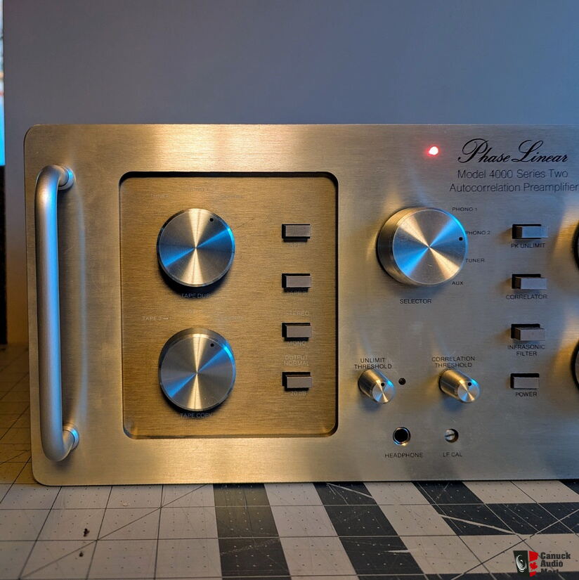 Phase Linear 4000 Series II Preamplifier Photo #5405463 - Canuck Audio Mart