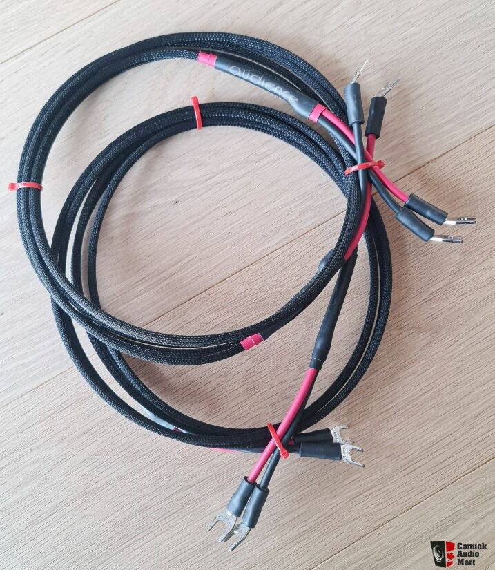 Audience AU24 Speaker Cables - 2 pairs Photo #5405492 - UK Audio Mart