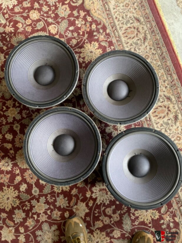 JBL 2235H low frequency drivers (fresh recones): 2 pairs available ...
