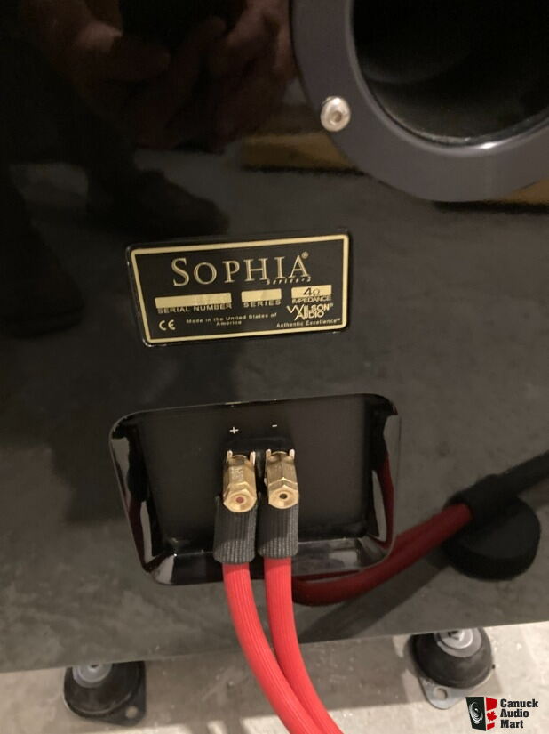 Wilson audio Sophia 2 Photo #5406551 - Canuck Audio Mart