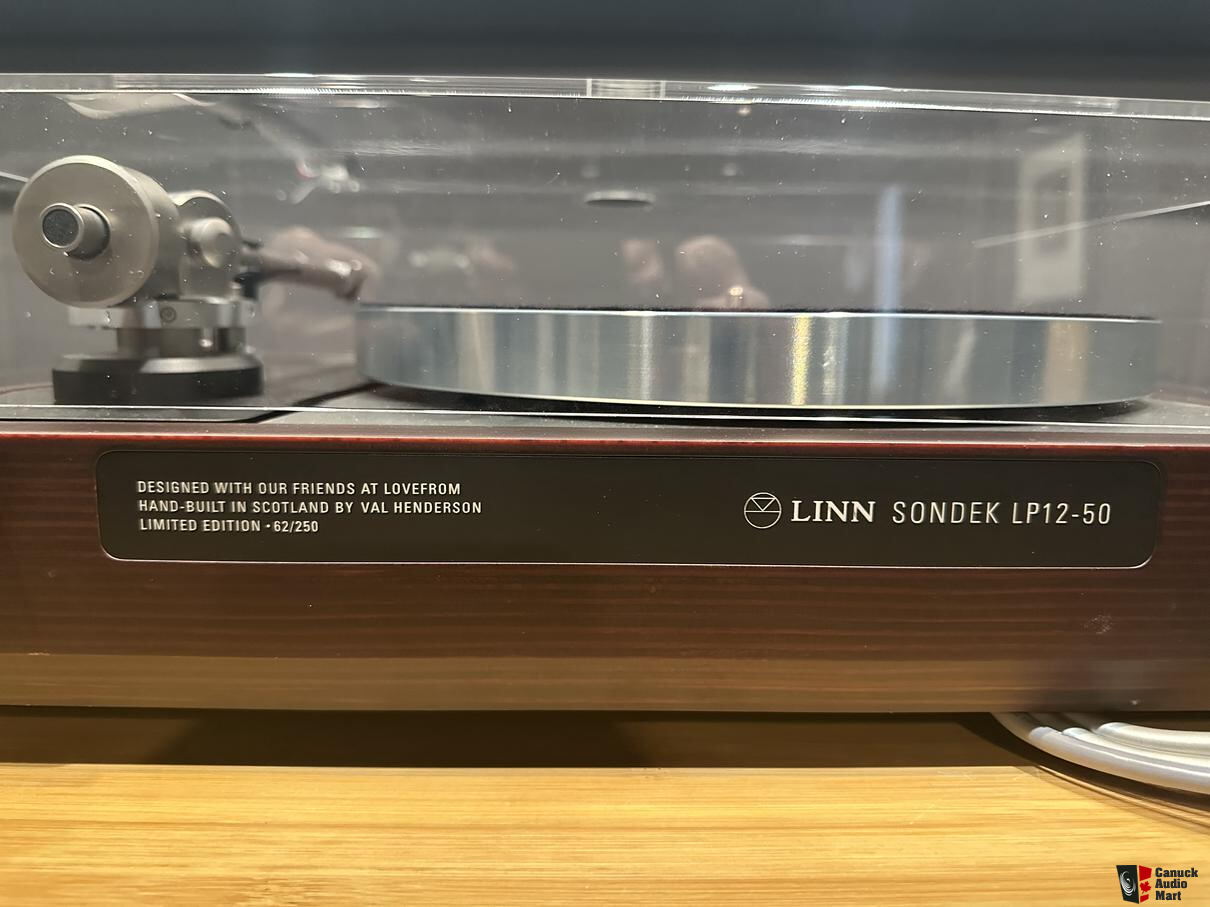 Linn LP12-50, 50th Anniversary Exclusive # 62/250 Photo #5407716 - US ...