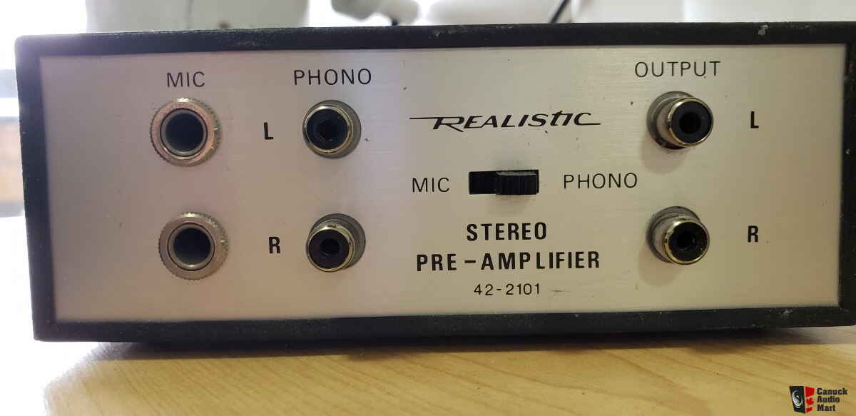 Phono Pre by Realistic Photo #5407796 - Canuck Audio Mart