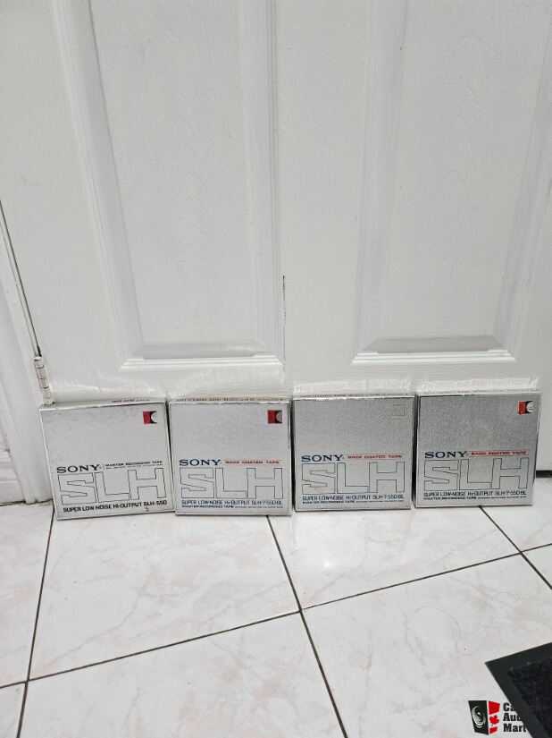 SONY 4 METAL REELS OF 10.5 INCH.and 7 TAPES 7 INCH., FREE SHIP-$300 ...