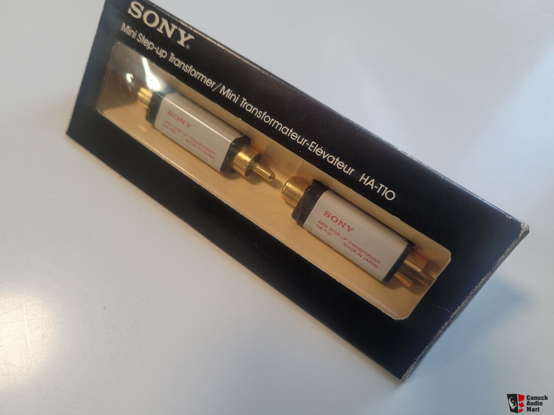 Sony HA-T10 Step-up Transformers MC to MM Photo #5408248 - Canuck Audio ...