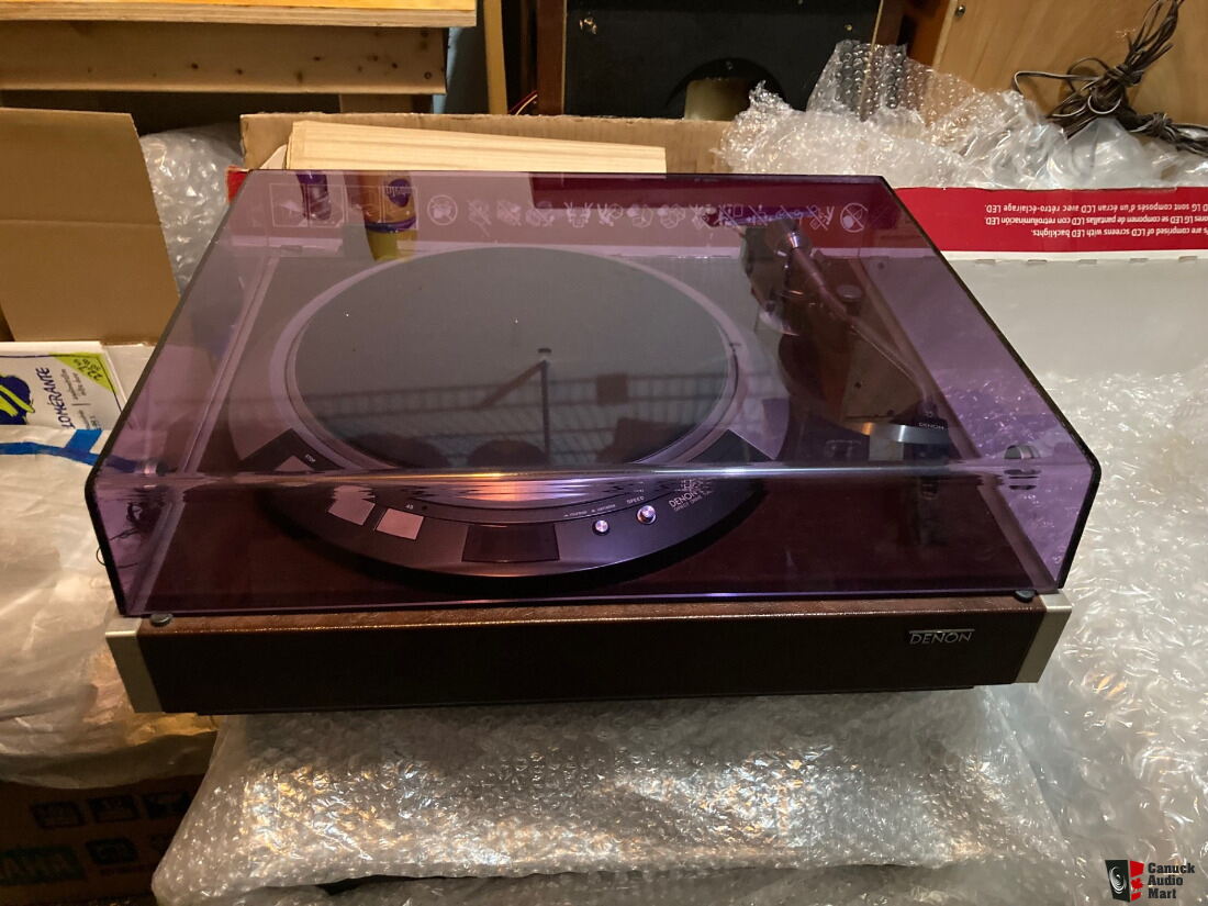 Denon DP-80 top model turntable Photo #5409468 - Canuck Audio Mart