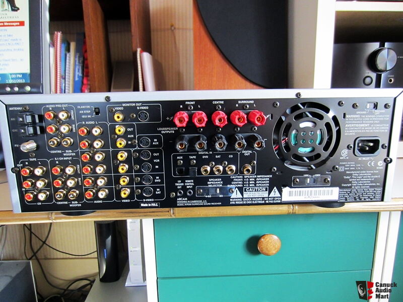 SALE PENDING - Arcam DIVA AVR200 Home Theatre Receiver, in Silver with ...