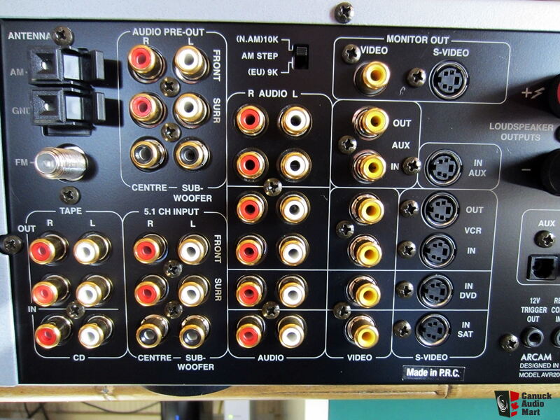 SALE PENDING - Arcam DIVA AVR200 Home Theatre Receiver, in Silver with ...