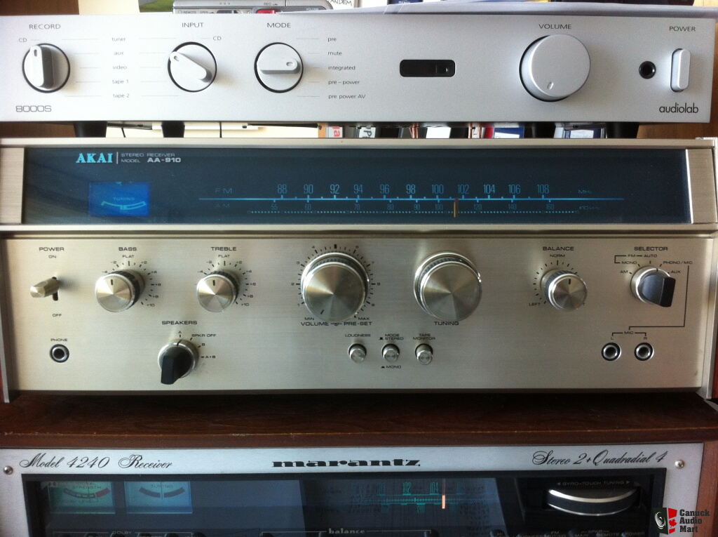 Vintage AKAI AA-910 AM/FM STEREO Receiver!!! Photo #541001 - Aussie ...