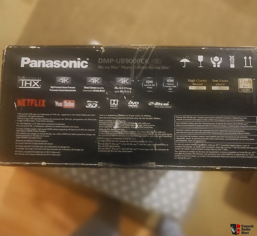 Panasonic UB900 4K PREMIUM Player Photo #5410047 - Canuck Audio Mart