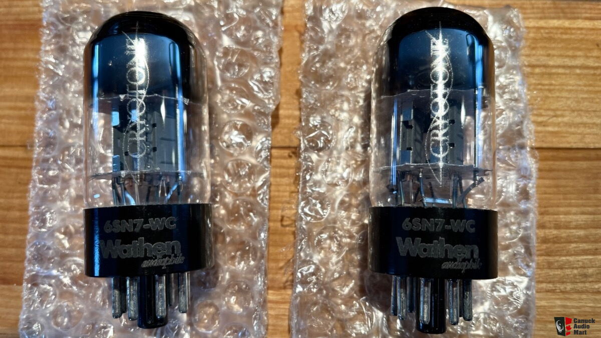 6SN7-WC Wathen Cryotone tubes Photo #5410751 - Canuck Audio Mart
