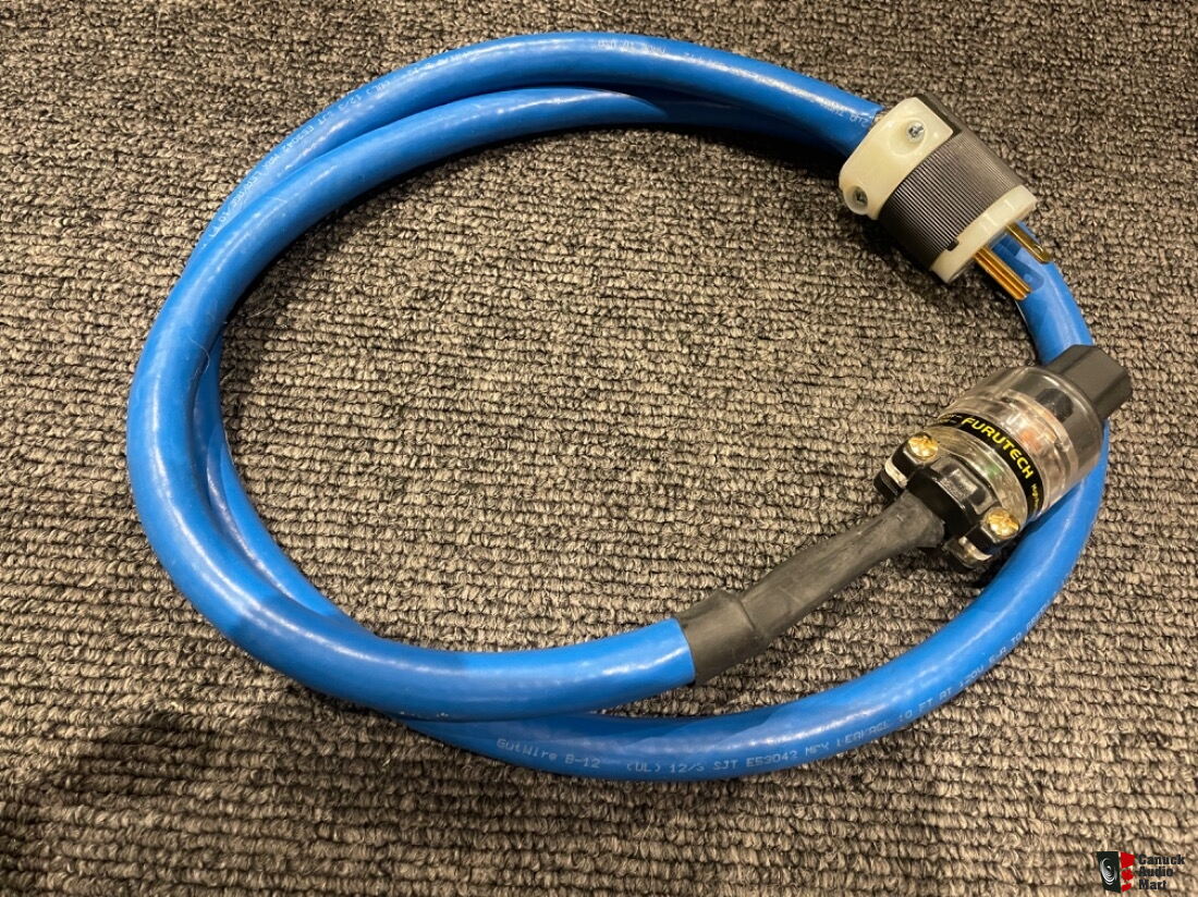 Gutwire B-12 powercord 5 Feet For Sale - UK Audio Mart