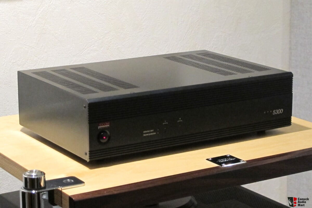 Adcom GFA 5300 stereo power amplifier - VERY GOOD !!! Dealer Ad - UK ...