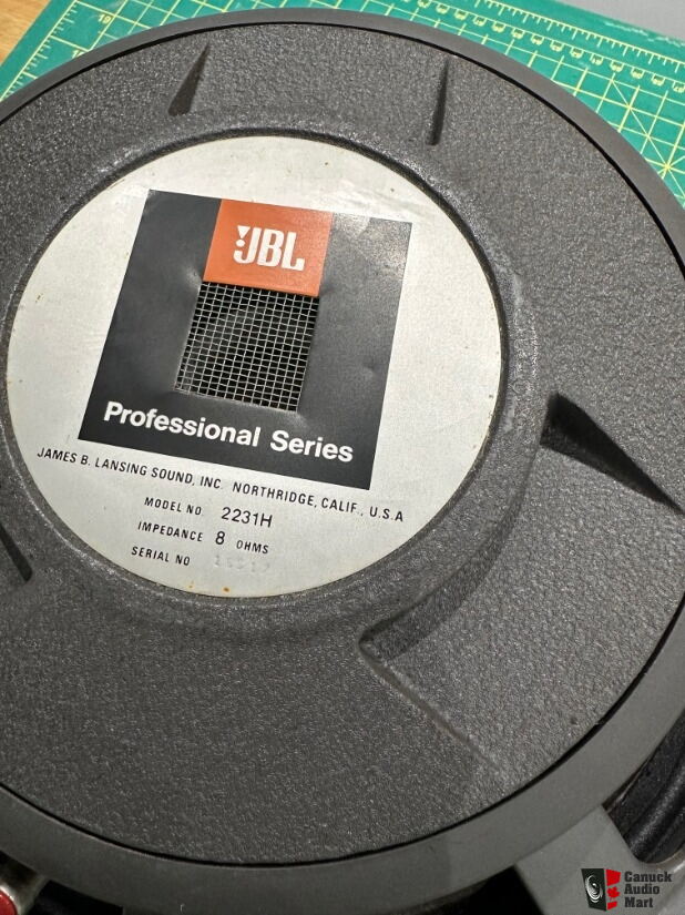 JBL 2231H Pair Photo #5412413 - Canuck Audio Mart