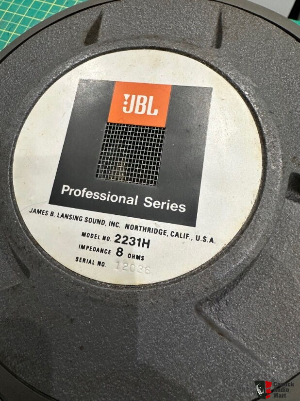 JBL 2231H Pair Photo #5412415 - Canuck Audio Mart