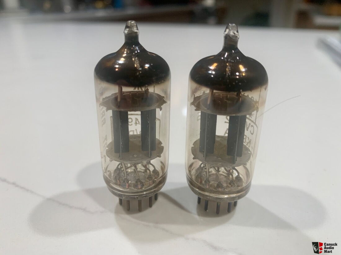 Mullard UK 12AX7 - NOS - PAIR Tubes For Sale - Canuck Audio Mart