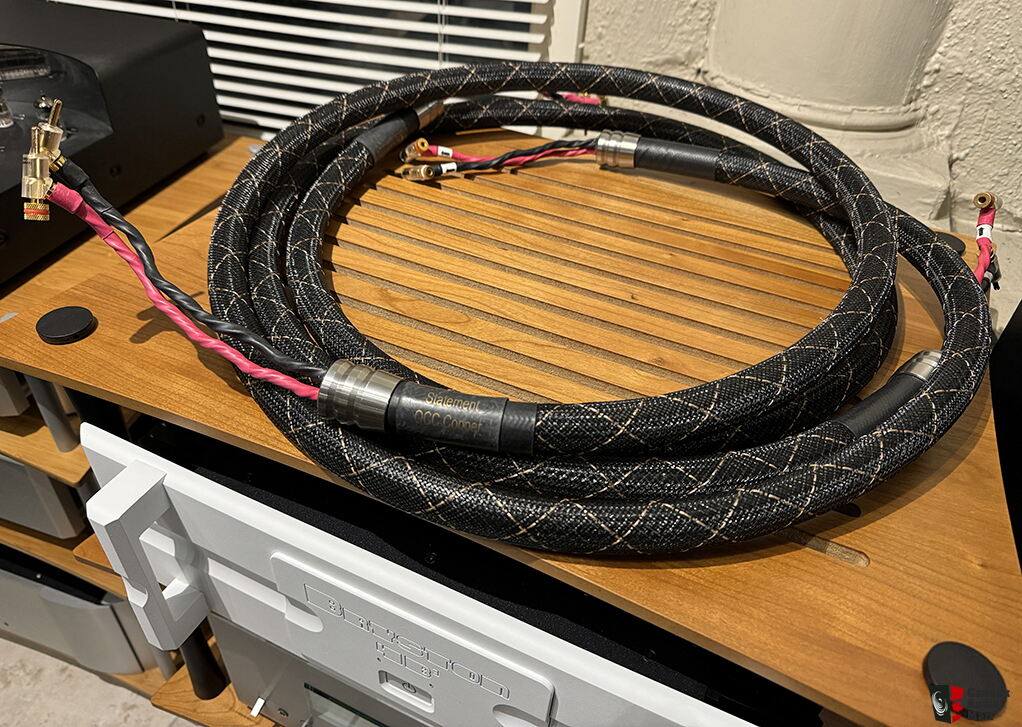 Audio Sensibility Statement 2.5M Speaker Cables SEE PHOTO Photo ...
