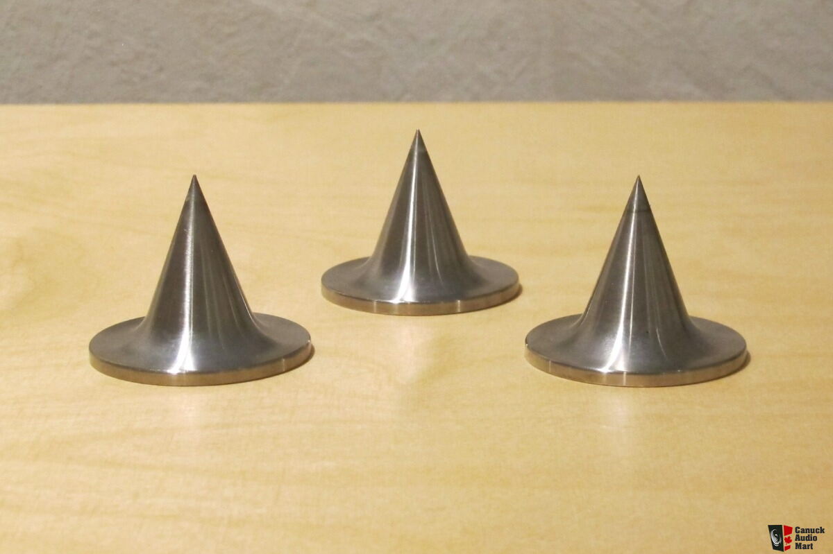 Set of three solid stainless steel cones - VERY GOOD !!! Dealer Ad ...