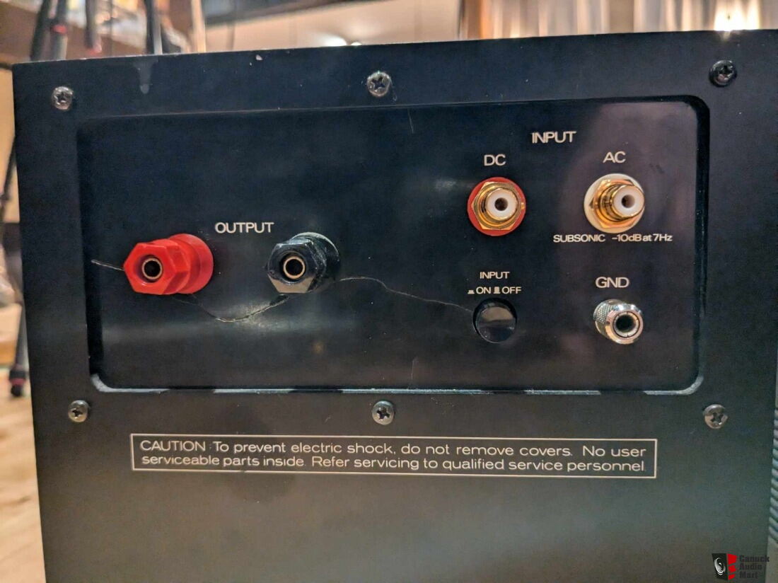 Stax DA-100M Ground Reference Power Amplifier Photo #5414667 - Canuck ...