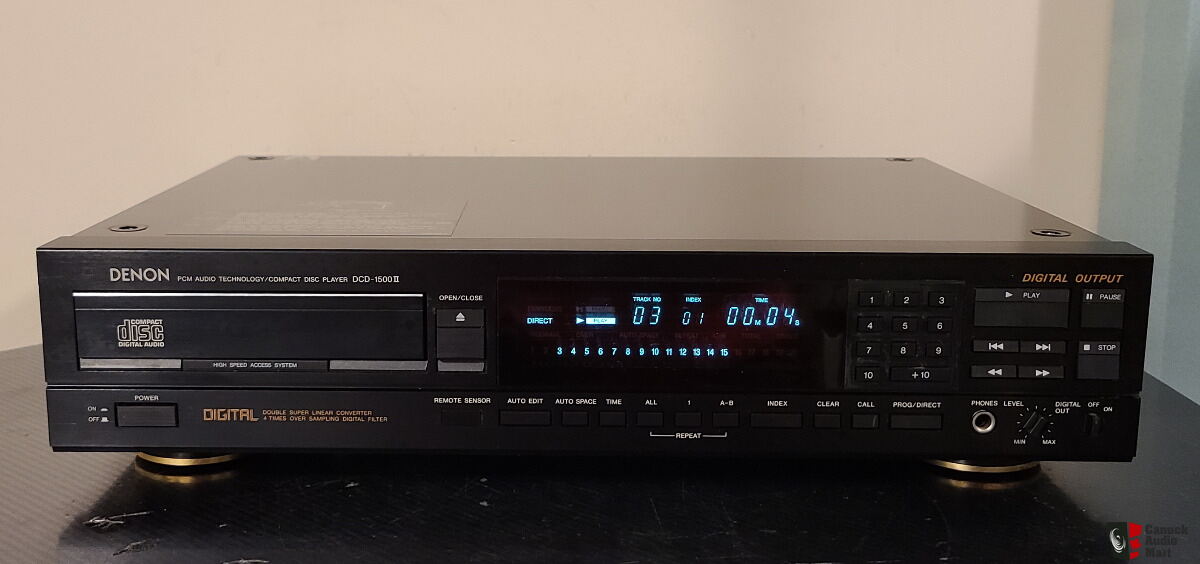 Denon DCD-1500 mkII CD Player Photo #5416788 - Canuck Audio Mart