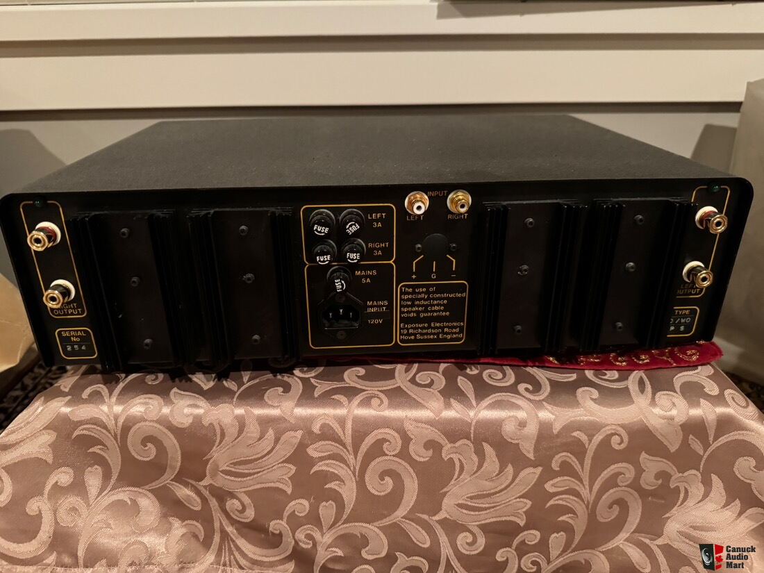 Exposure IV Dual Mono + Exposure VII Preamplifier + VI Power Supply ...
